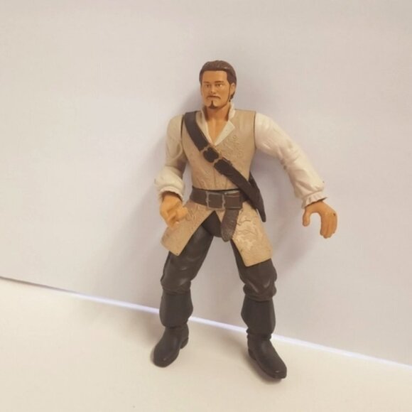 Disney | Toys | Disney Pirates Of The Caribbean Articulated Will Turner ...